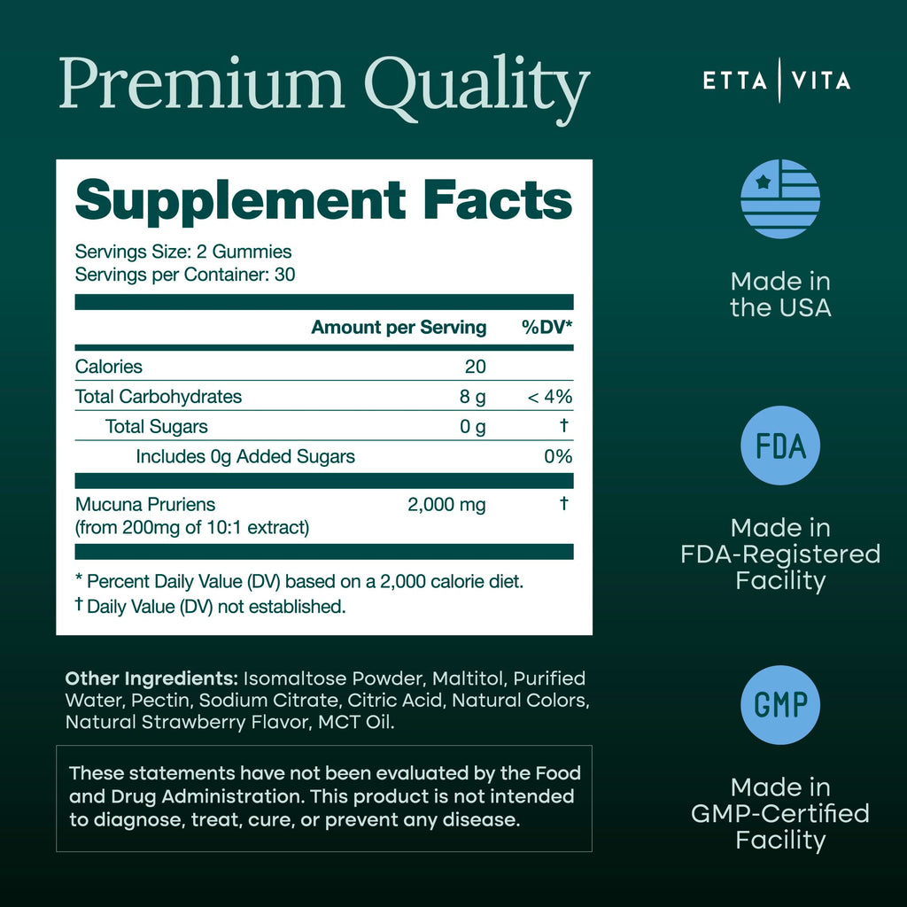 mucuna pruriens chews for vitality