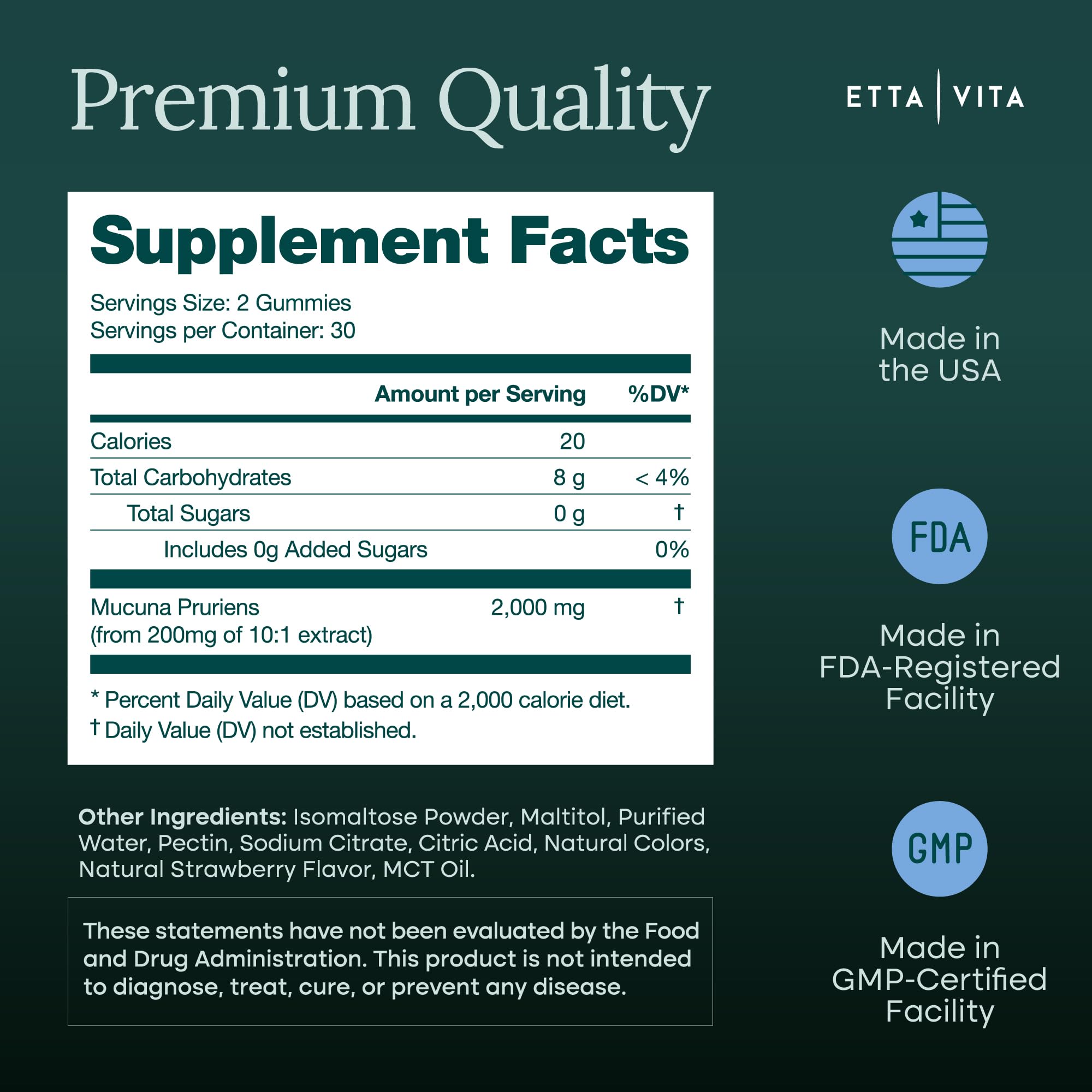 mucuna pruriens chews for vitality