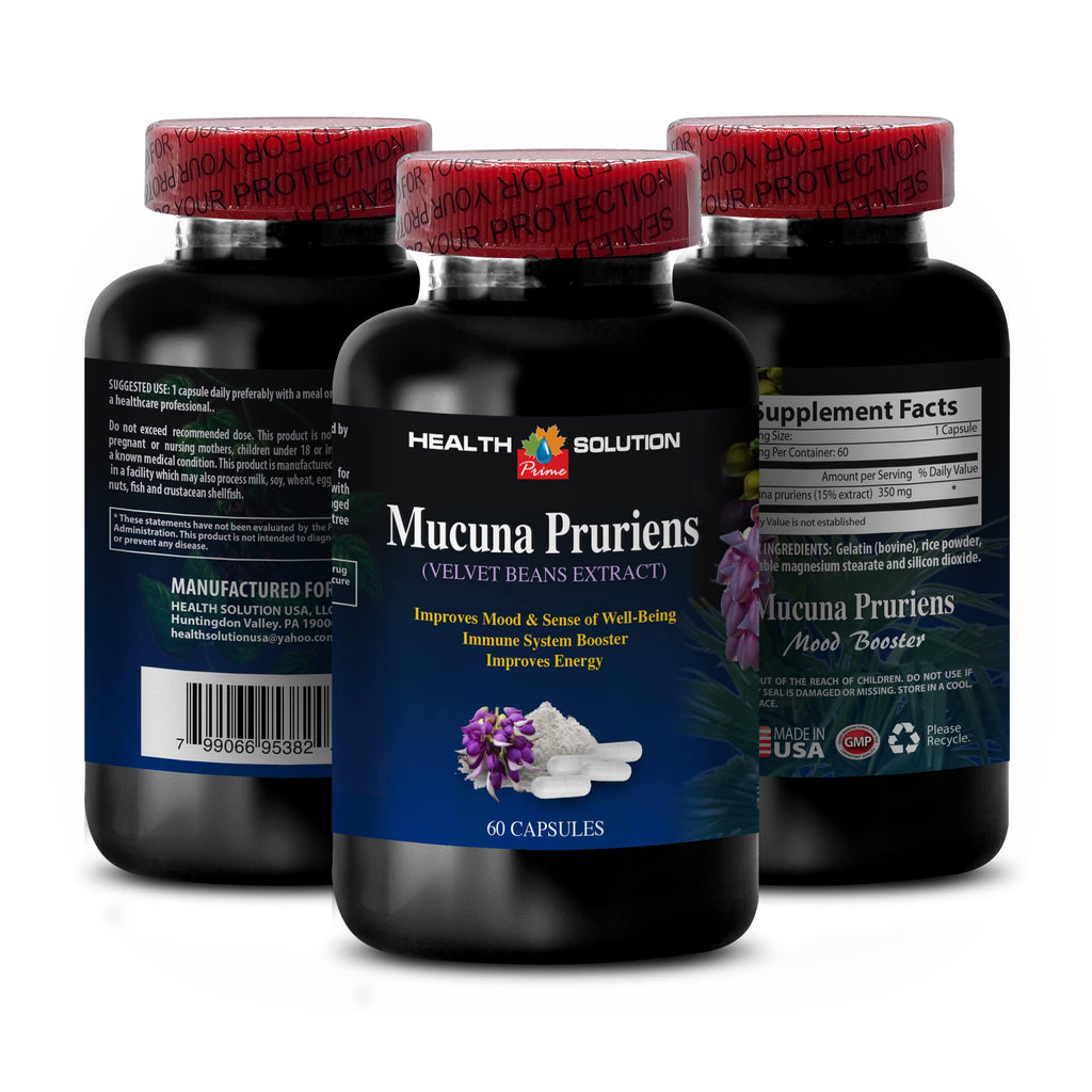 Mucuna pruriens energy booster capsules
