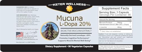 Mucuna Pruriens energy support capsules