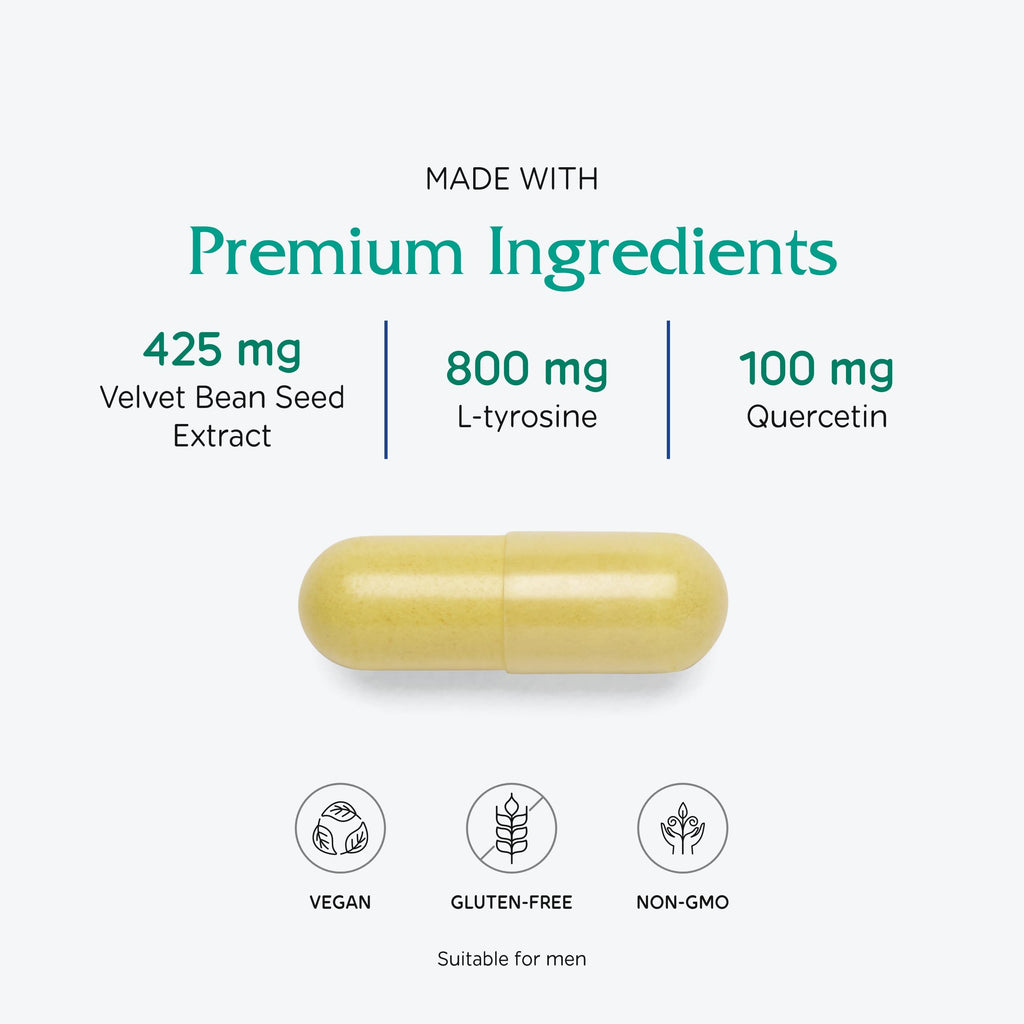 Mucuna Pruriens for dopamine production