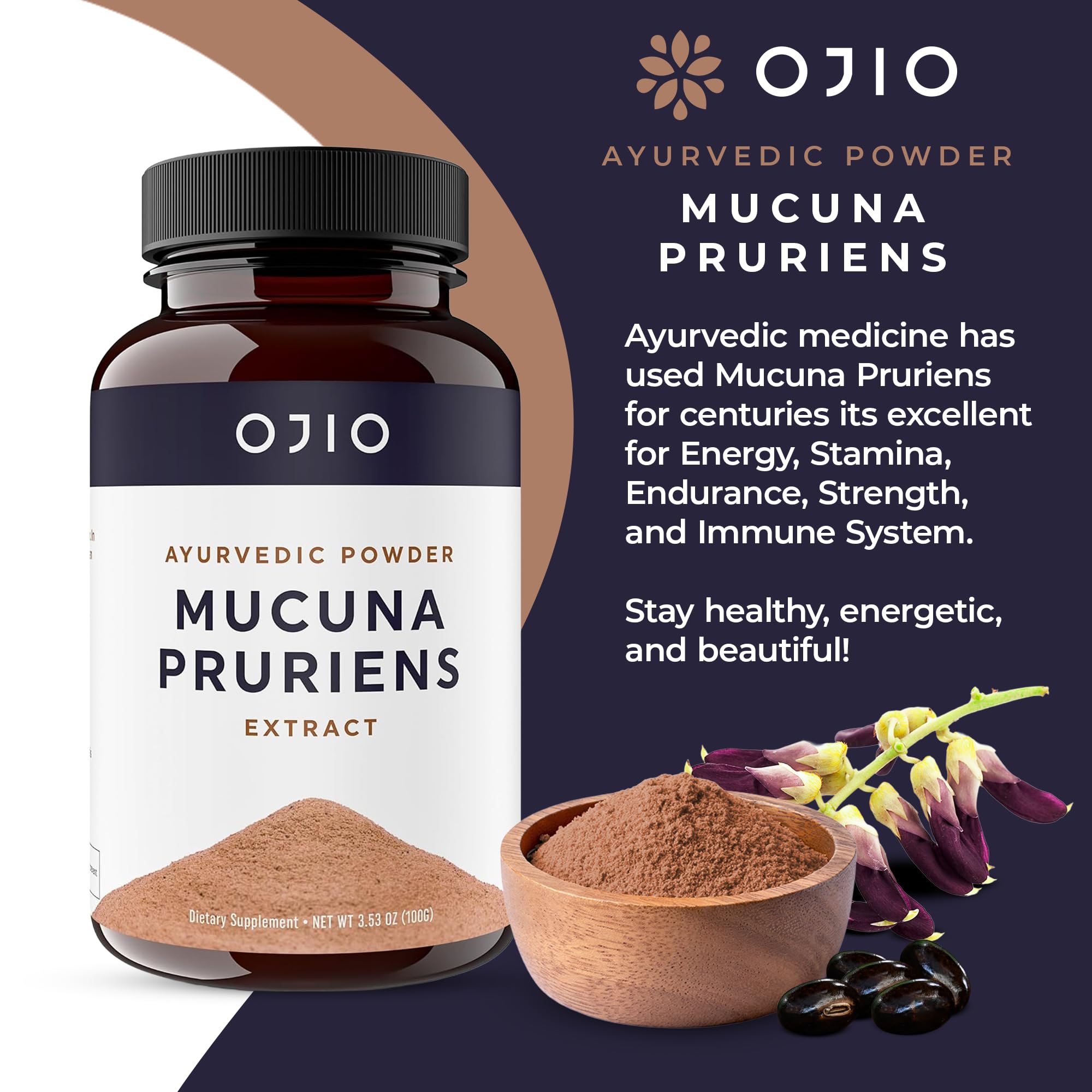 Mucuna Pruriens for enhanced flavour