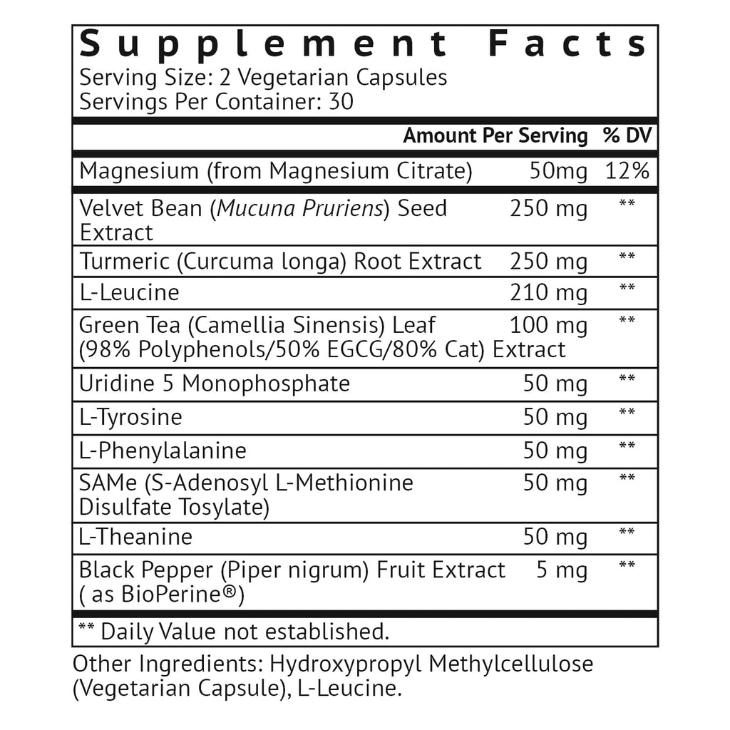 Mucuna Pruriens for mood enhancement