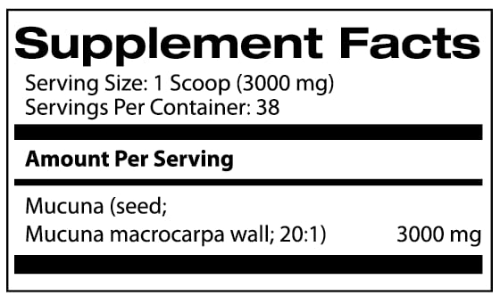 Mucuna Pruriens for stress relief