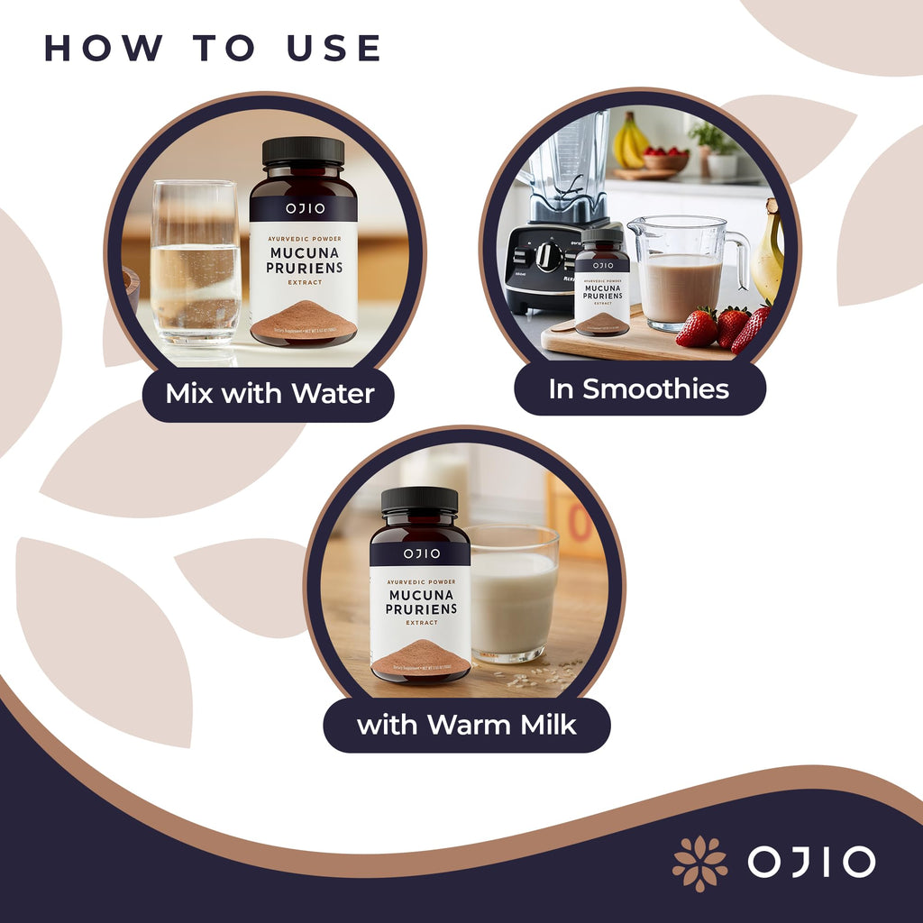Mucuna Pruriens for wellness smoothies