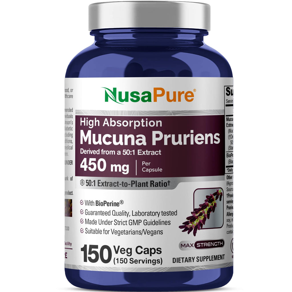 Mucuna Pruriens herbal supplement benefits