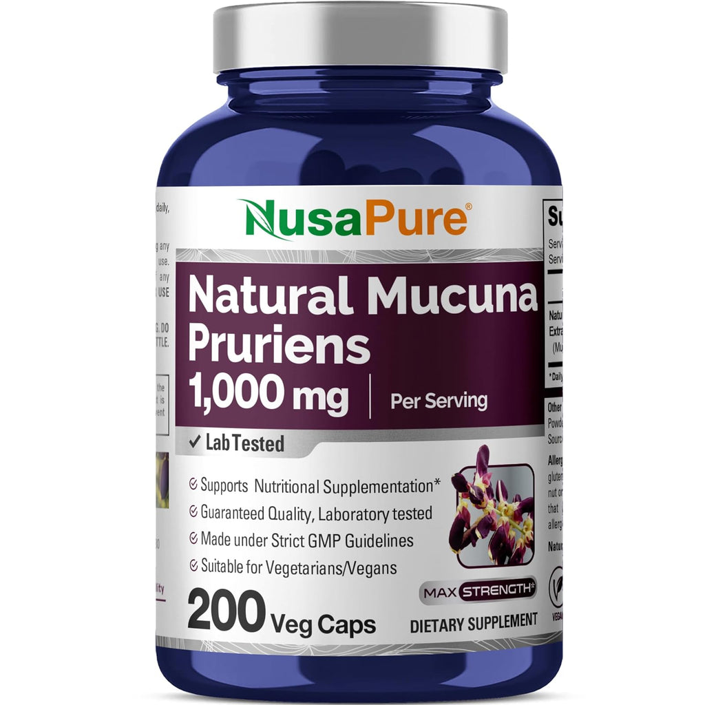 Mucuna Pruriens multivitamins for energy