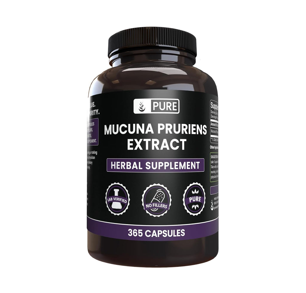 Mucuna Pruriens vitamin A capsules
