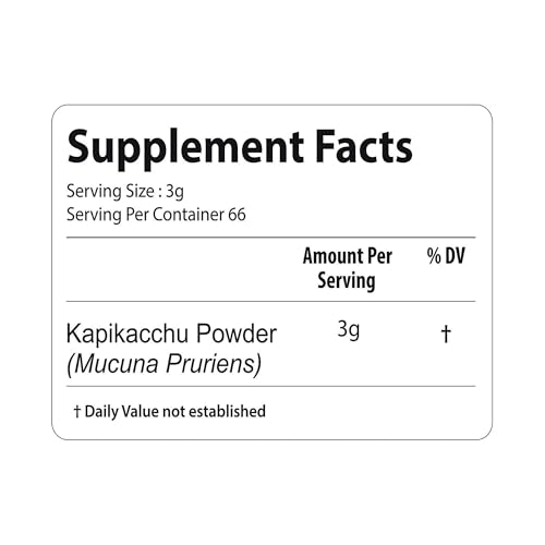 Mucuna seed powder for overall health