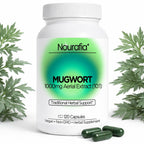Mugwort extract vegan capsules