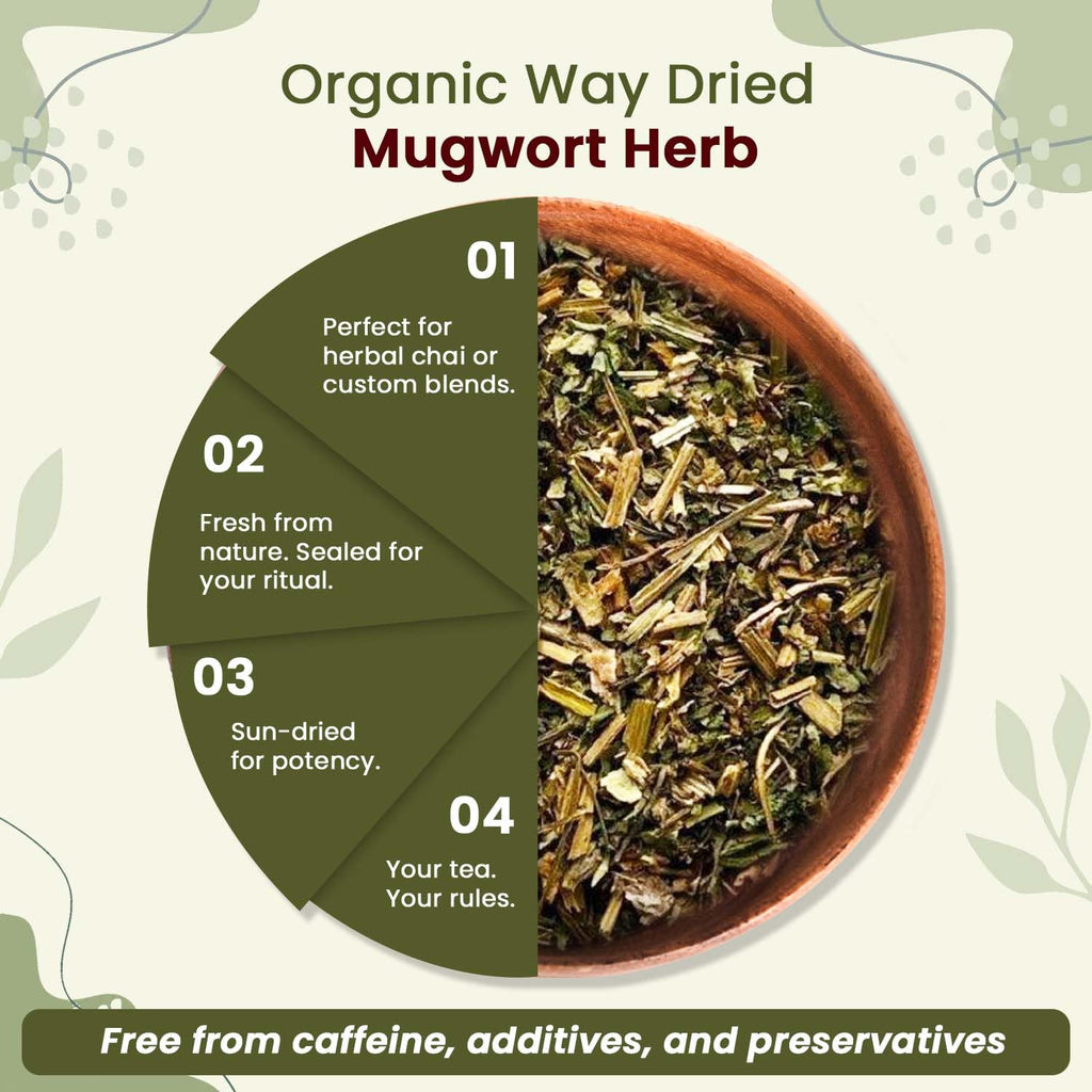 mugwort herbal detox tea
