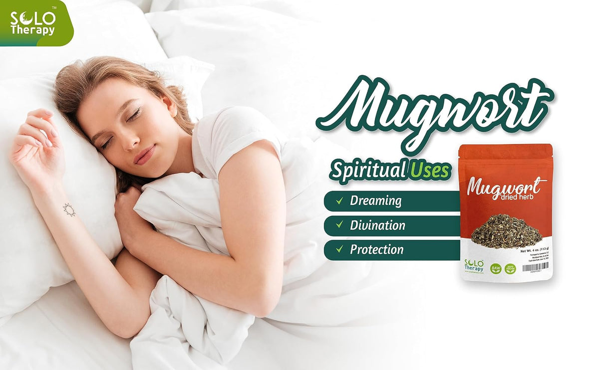 Mugwort herbal remedy for relaxation