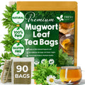 mugwort leaf herbal tea bags
