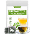 Mugwort tea bags for relaxation