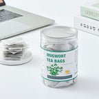 Mugwort tea for calming effects