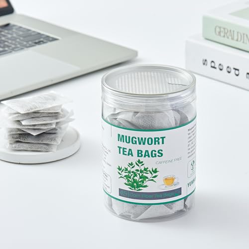 Mugwort tea for calming effects