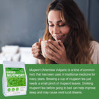 mugwort tea for digestive health