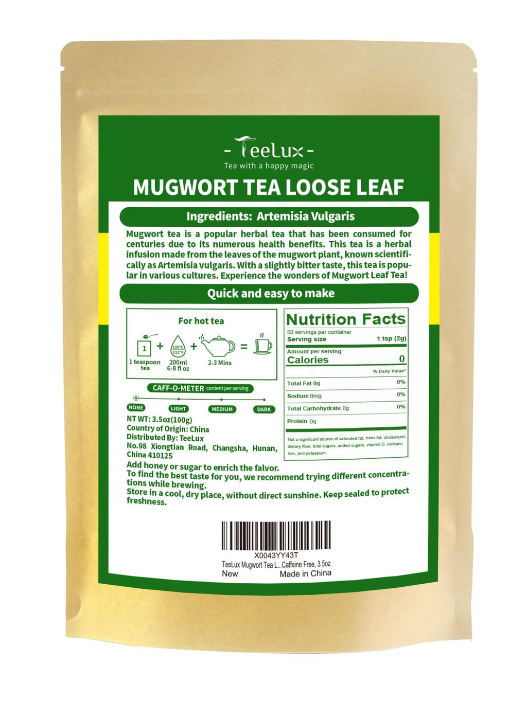 mugwort tea for herbal wellness