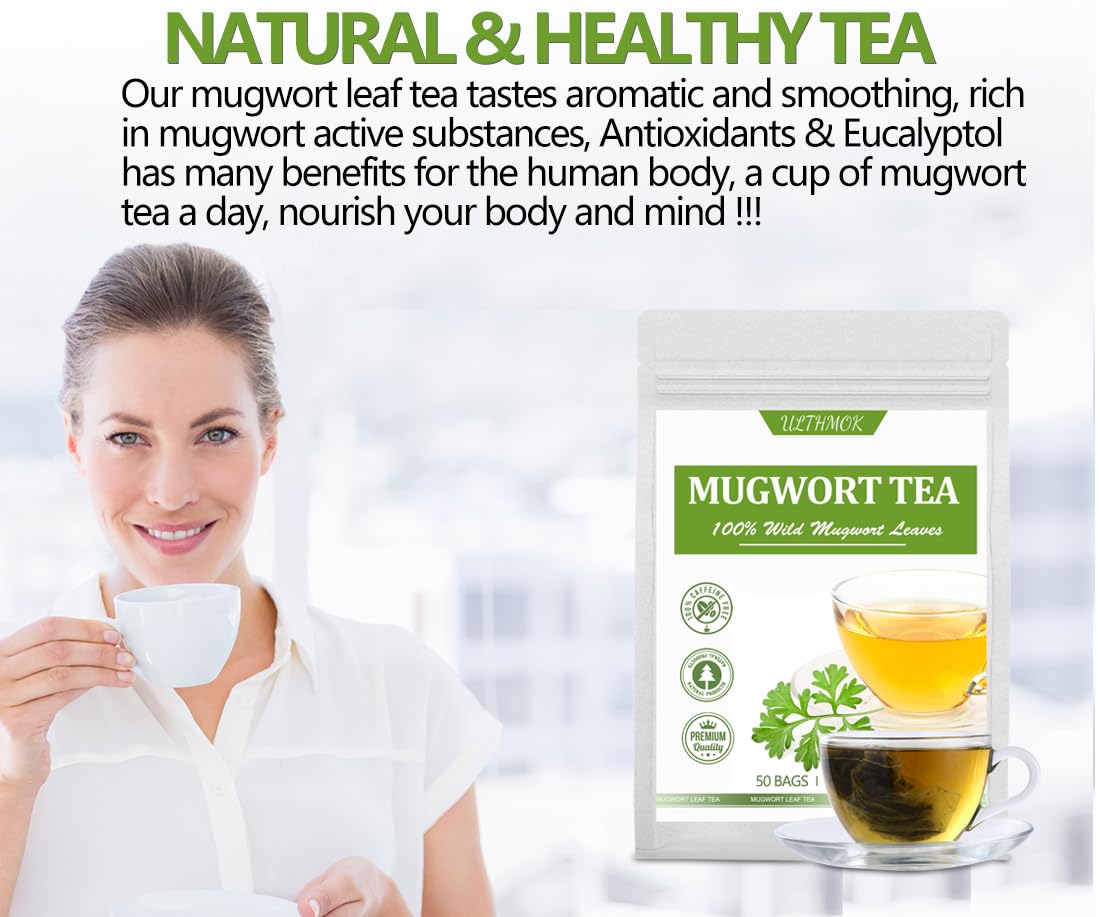 Mugwort tea for peaceful sleep
