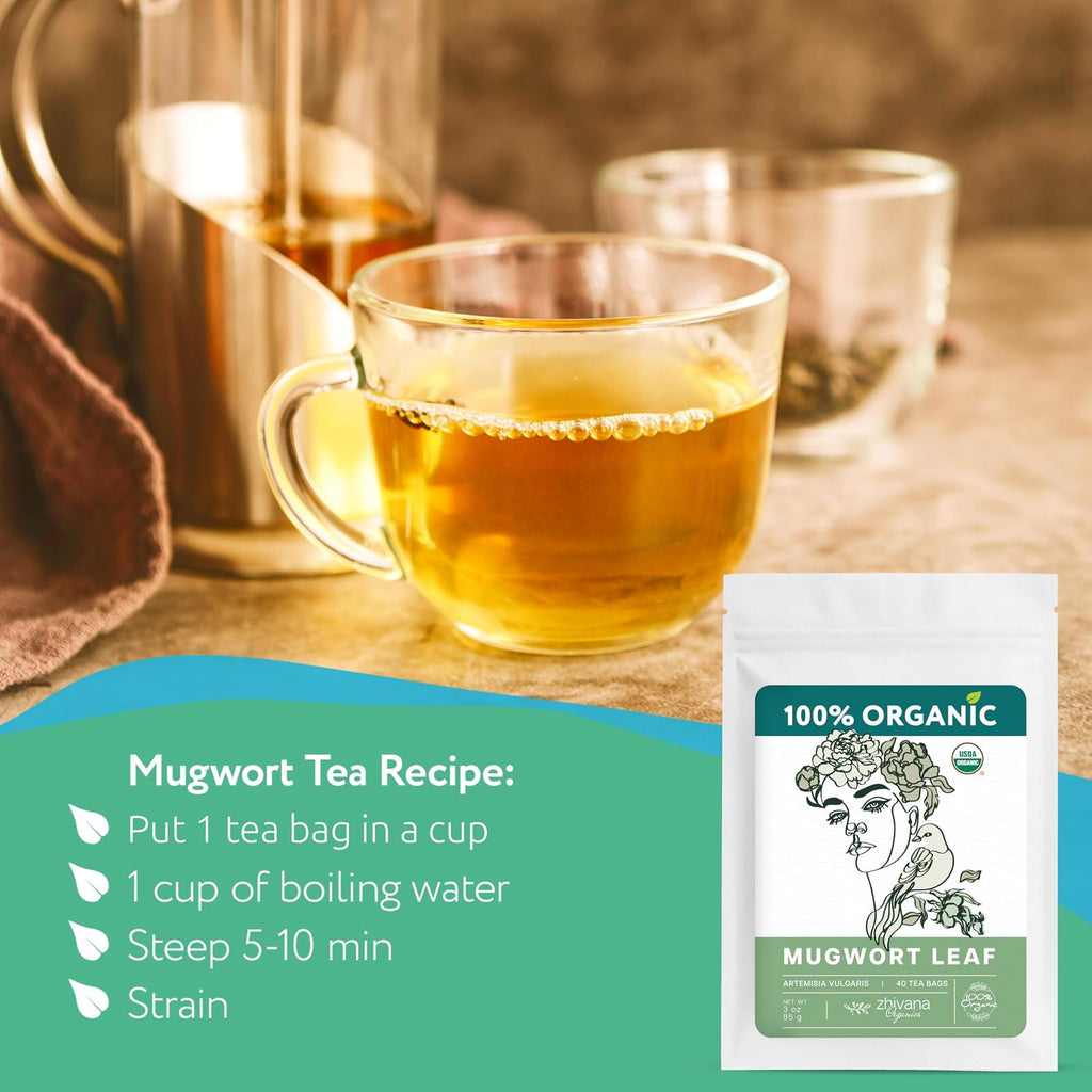 mugwort tea for wellness