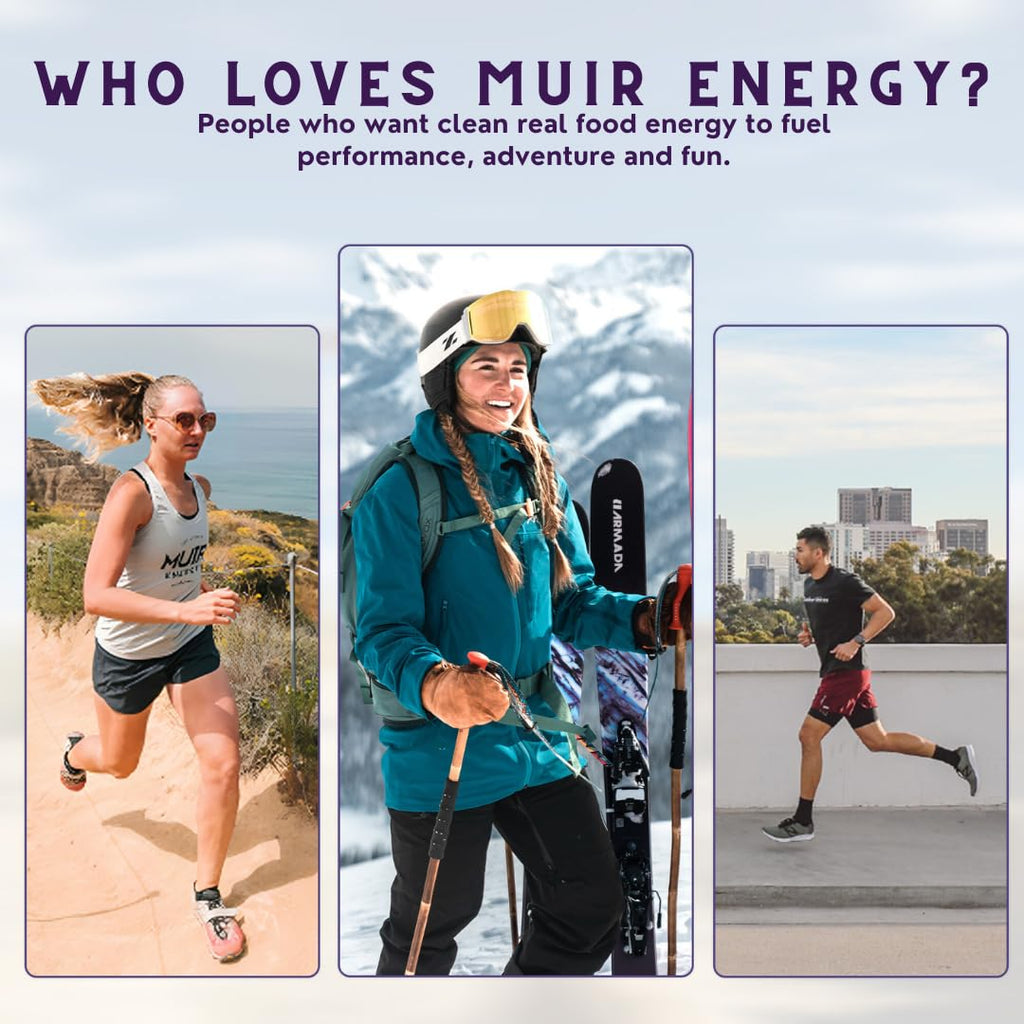 MUIR energy gel for long runs