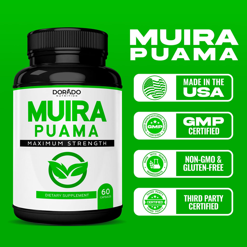 muira puama root extract for wellness