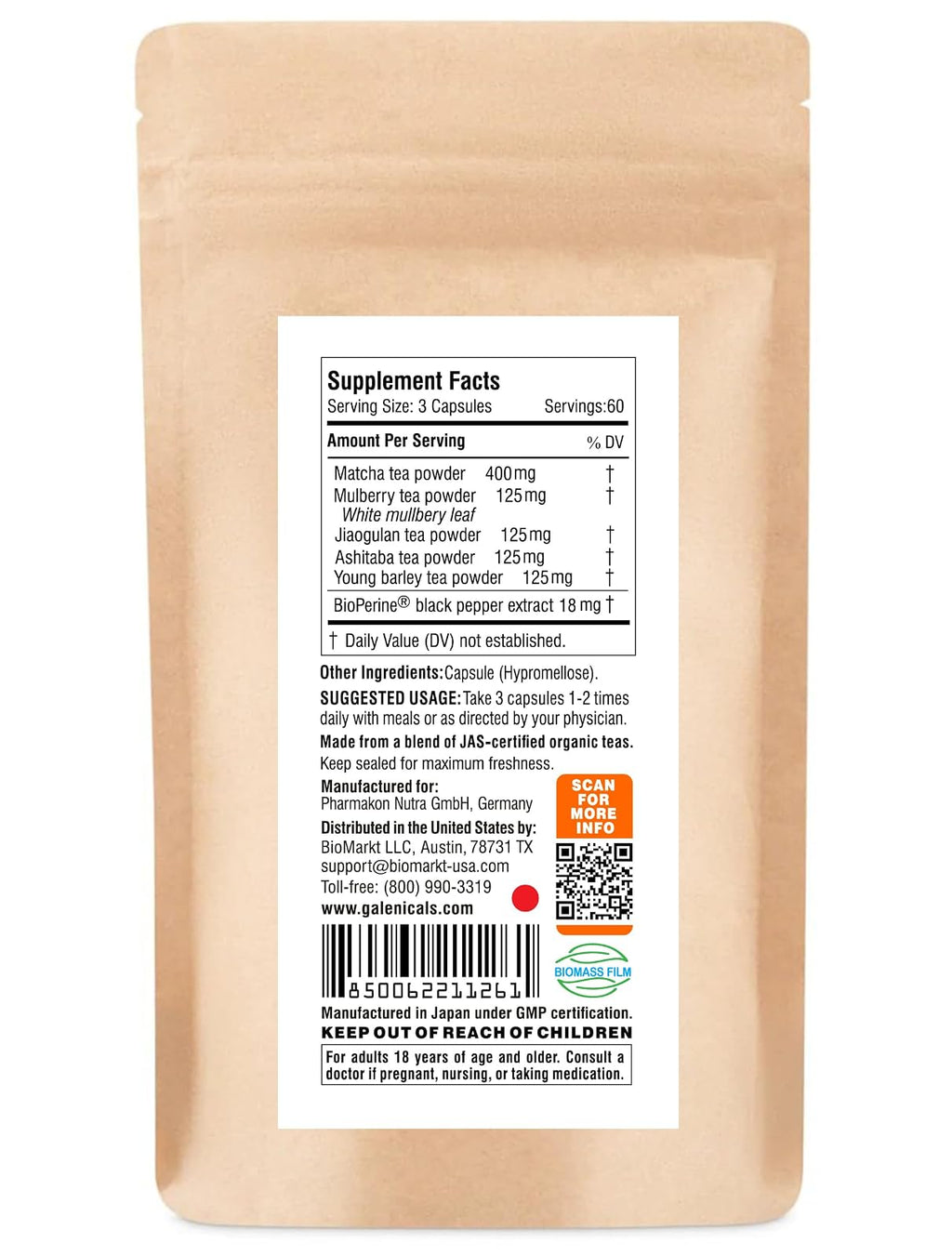 Mulberry leaf multivitamins for wellness