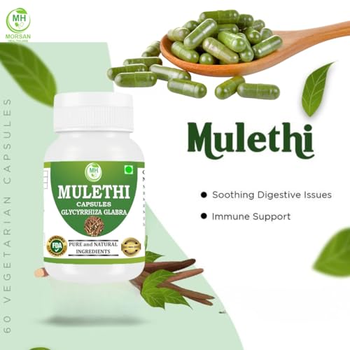 Mulethi capsules for stress relief