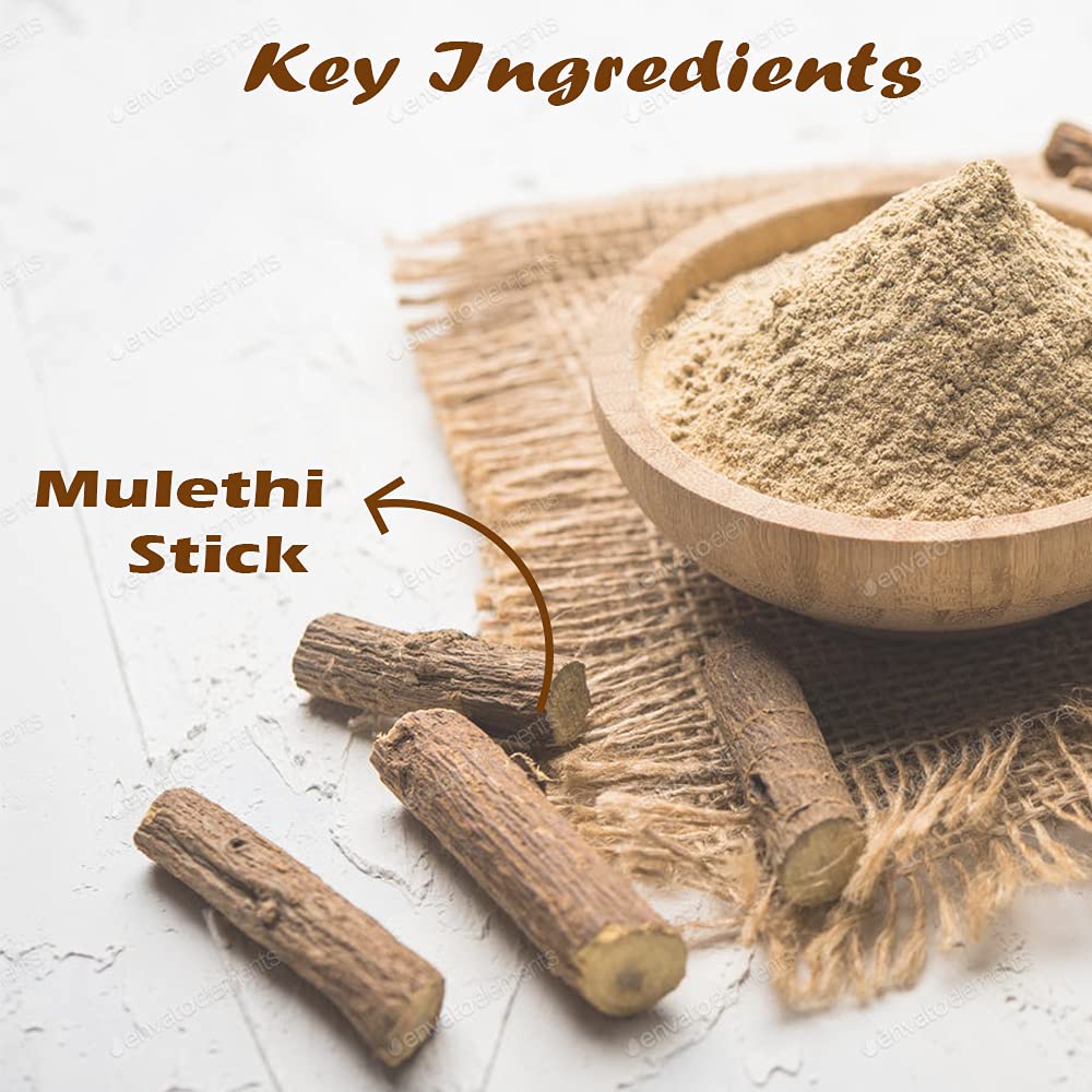 Mulethi stick for respiratory support