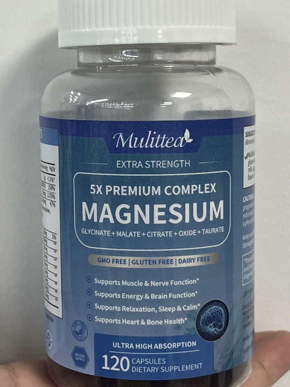 Mulittea Magnesium Complex health benefits