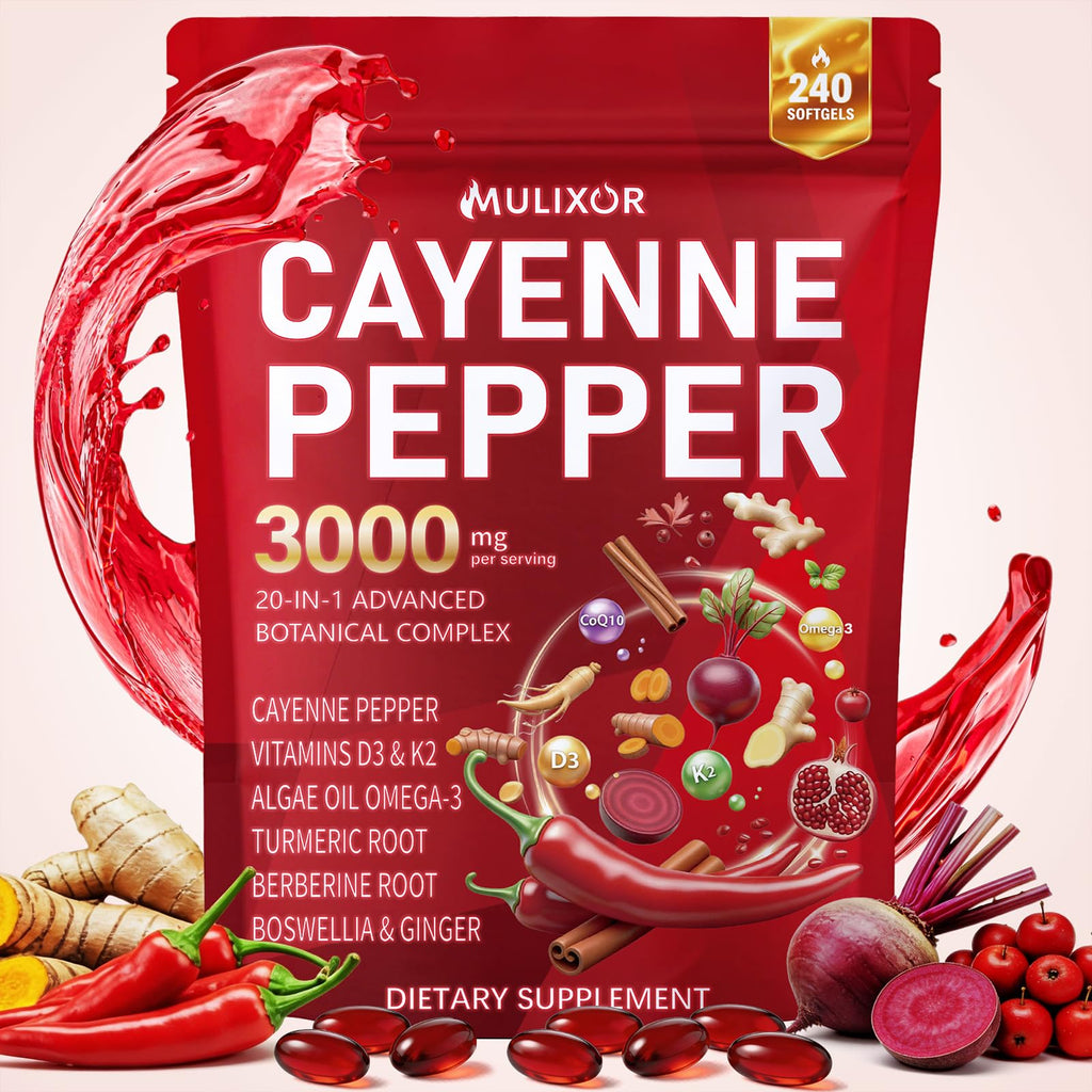 MULIXOR cayenne pepper softgels