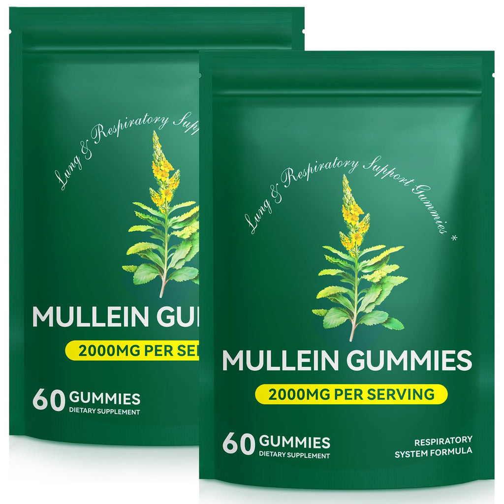 Mullein 2000 mg gummy supplements