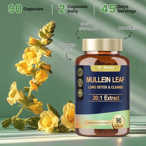 Mullein and calendula for respiratory care