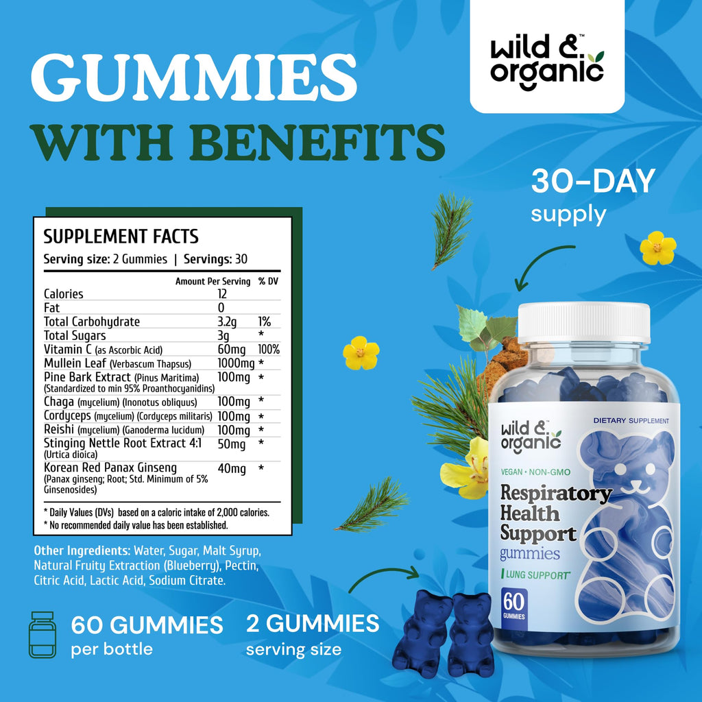 mullein and mushroom blend benefits
