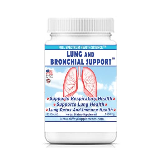 Mullein caplets for bronchial health