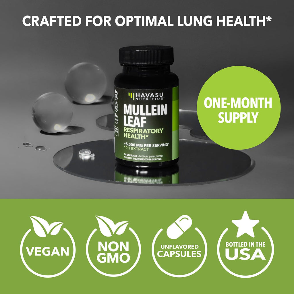 mullein capsules for holistic health
