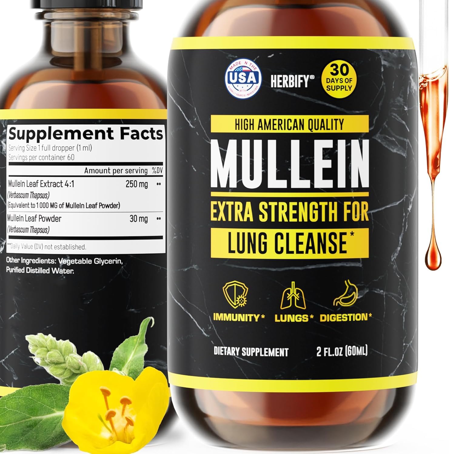 mullein capsules for lung health