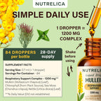 Mullein capsules for overall wellness