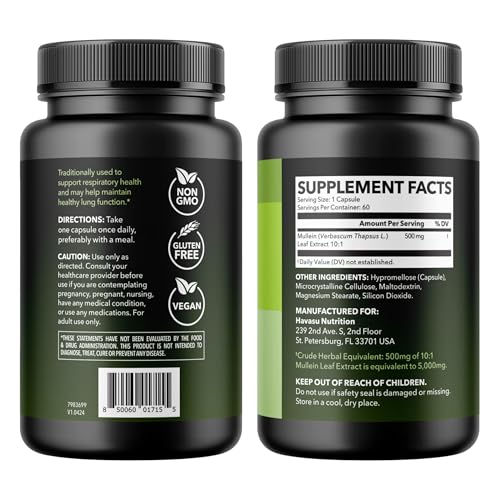 mullein capsules for overall wellness