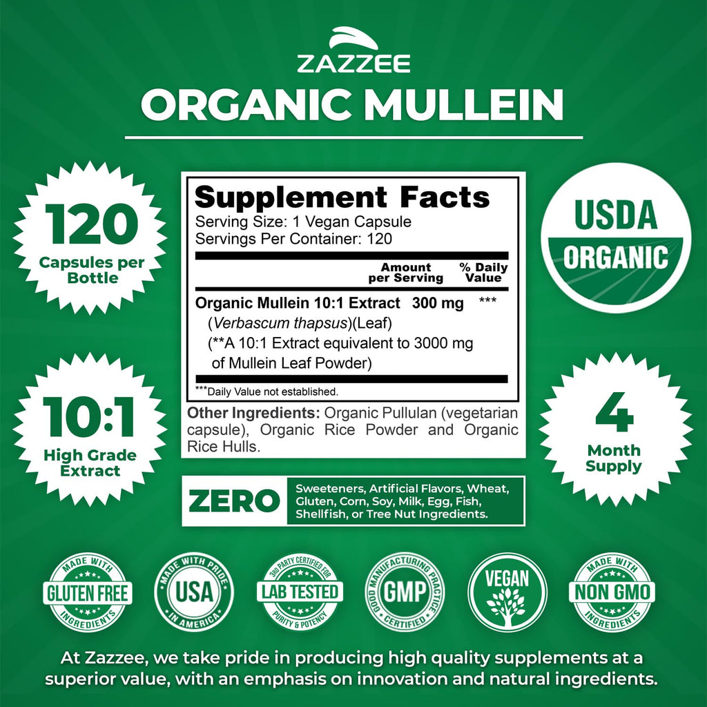 mullein capsules for respiratory support