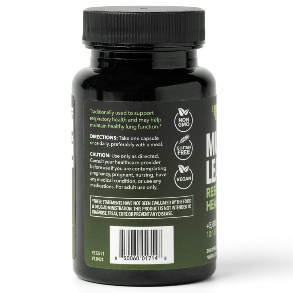 mullein capsules for smokers' lung care