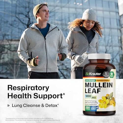 mullein capsules respiratory support