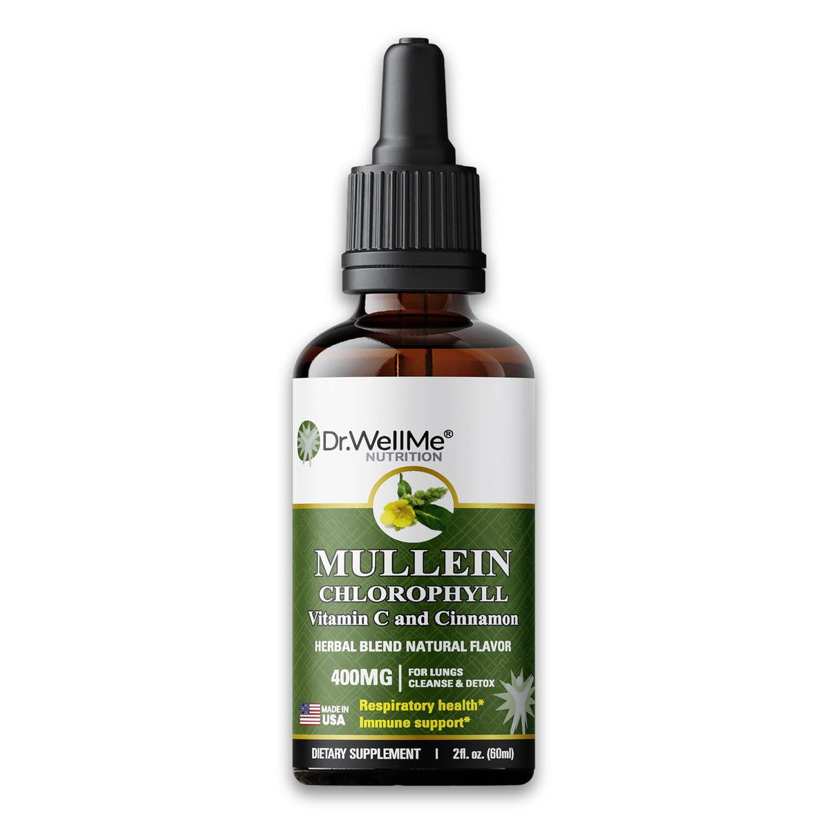 Mullein chlorophyll liquid drops benefits