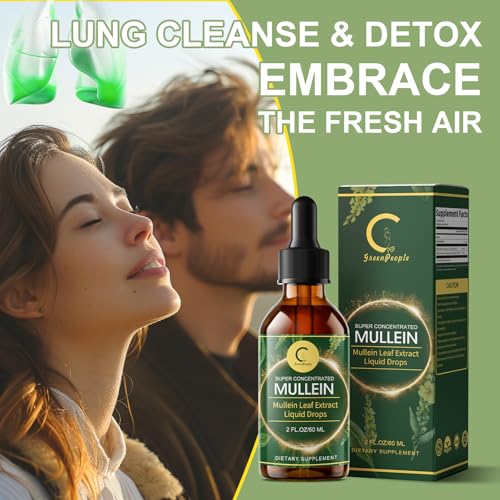 mullein drops for better breathing