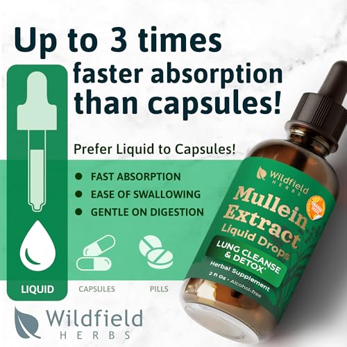 mullein drops for clear breathing