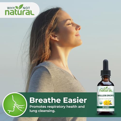 mullein drops for easy breathing