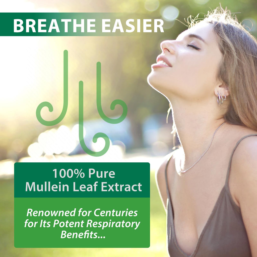 mullein drops for enhanced breathing