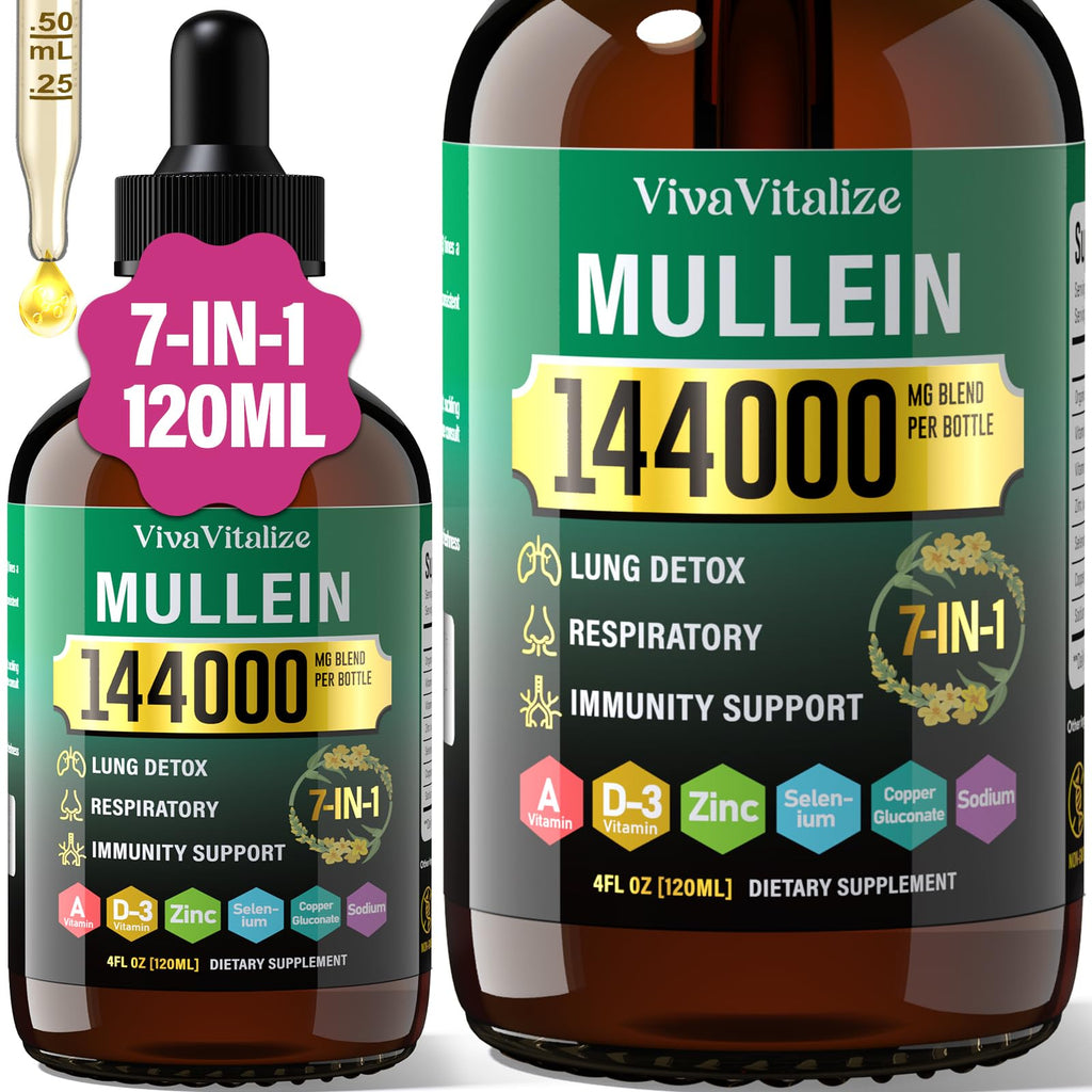 mullein drops for healthy lungs
