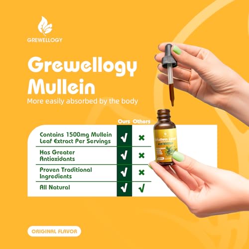mullein drops for holistic health