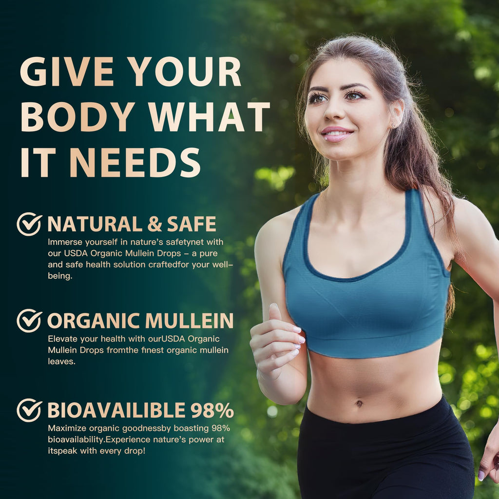 Mullein drops for immune system boost